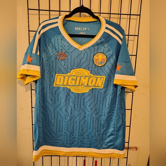 Boxlunch | Shirts | Digimon Tai Kamiya Soccer Jersey Boxlunch Exclusive ...